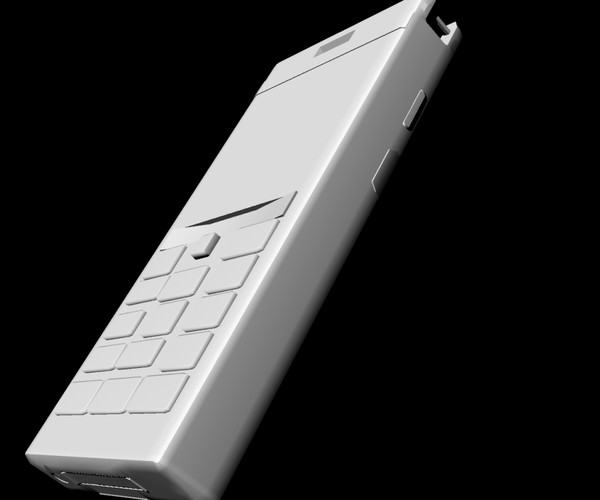 ArtStation - Keypad Mobile Phone untextured | Resources