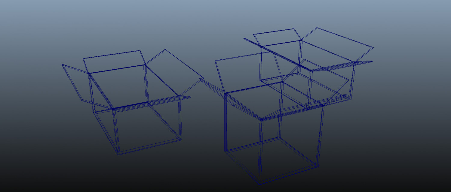 ArtStation - Cardboard Boxes untextured | Resources