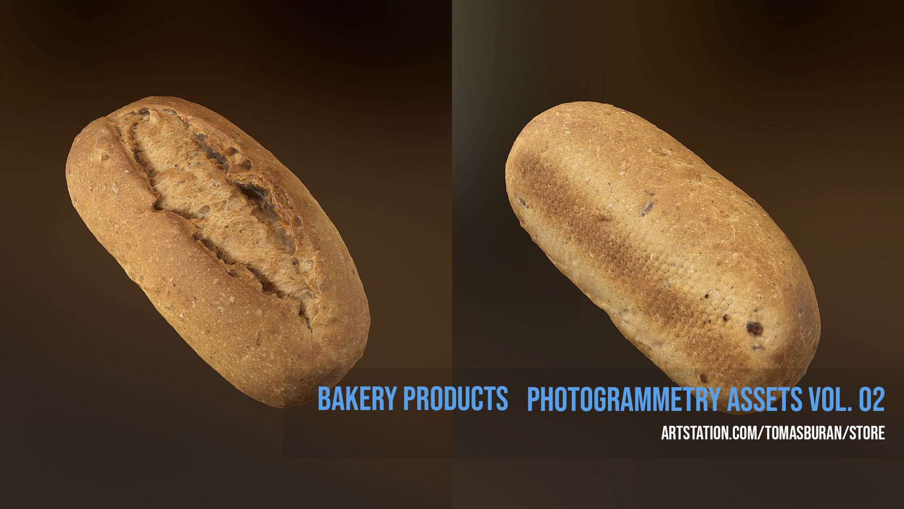 ArtStation - Bakery products pack - photogrammetry 3D assets vol. 02 ...