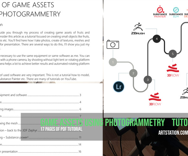 ArtStation - Creation of game assets using photogrammetry - tutorial vol. 02 | Tutorials