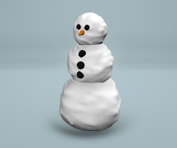 ArtStation - Snowman | Resources