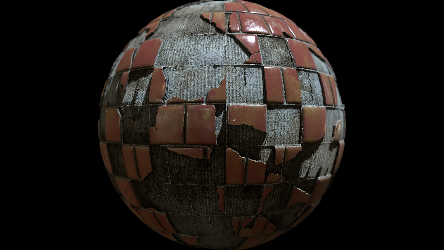 ArtStation - 159. Broken Tiles#08 | Game Assets