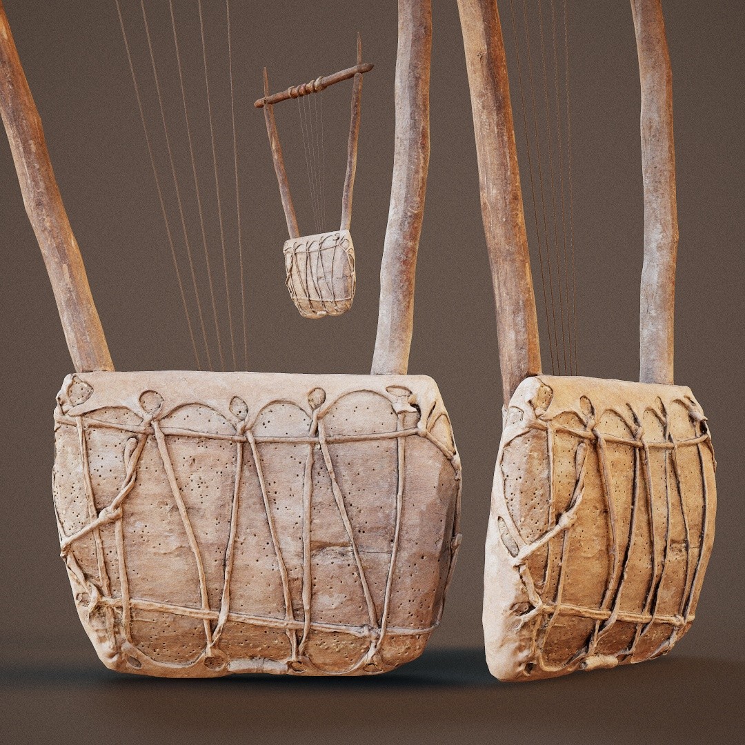 ArtStation - African Guitar | Resources