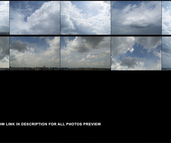 ArtStation - SKY PACK 12 / Dramatic Blue Skies — photo reference pack ...