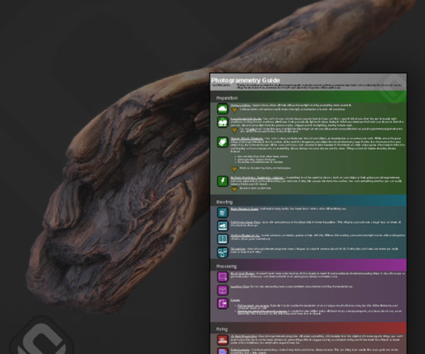 ArtStation - Photogrammetry Guide | Tutorials