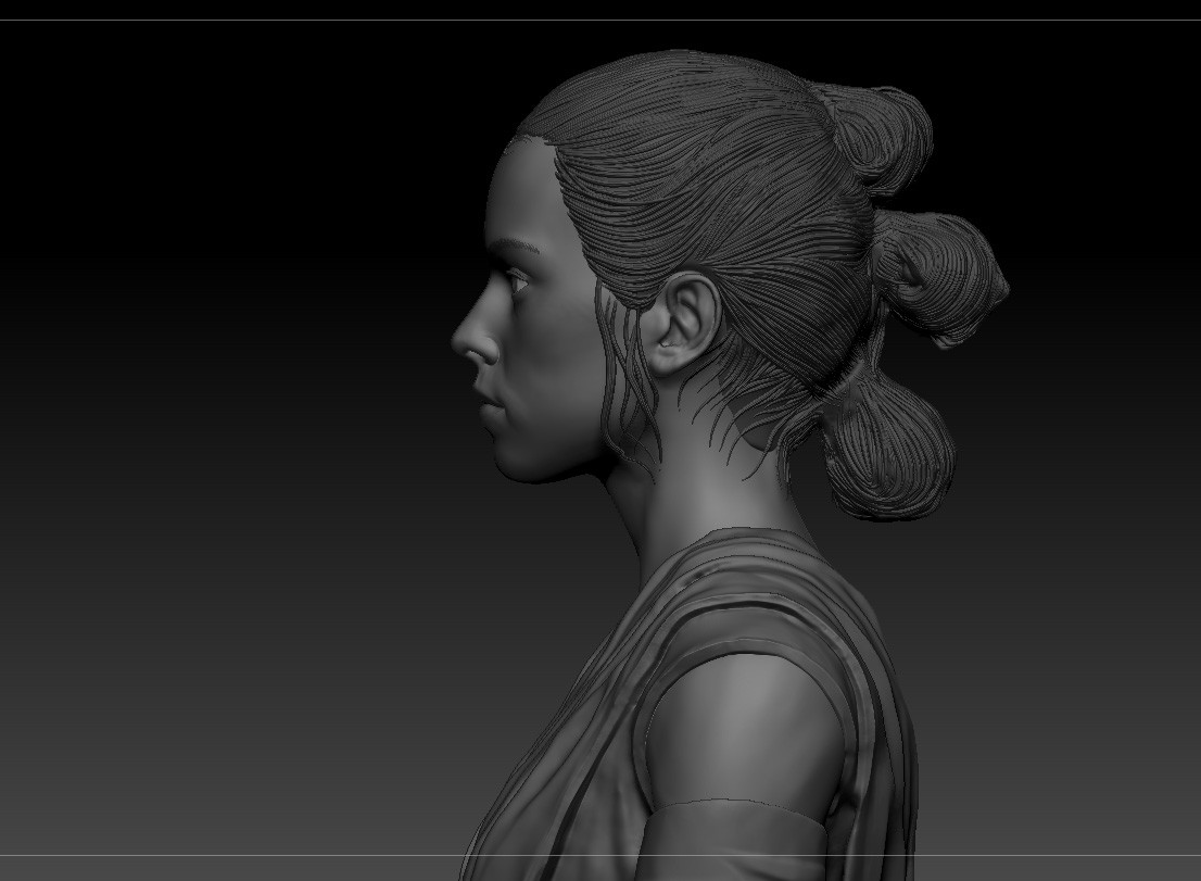 ArtStation - Daisy Ridley - Rey - Star Wars | Resources