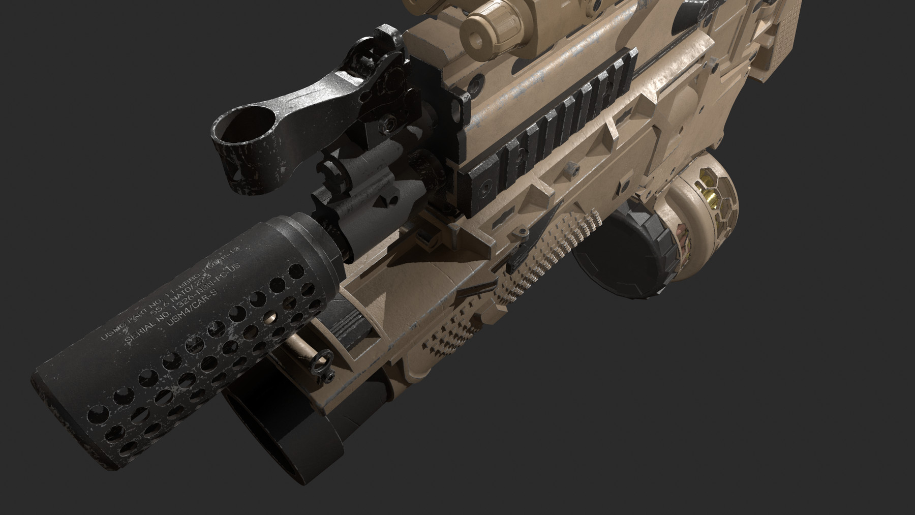 ArtStation - scar H with attacthments | Resources