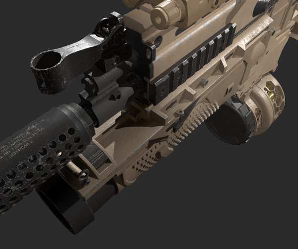 ArtStation - scar H with attacthments | Resources