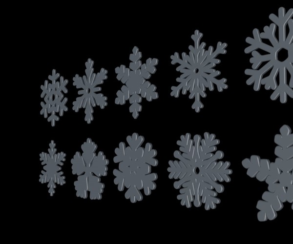 ArtStation - Snowflake pack | Resources
