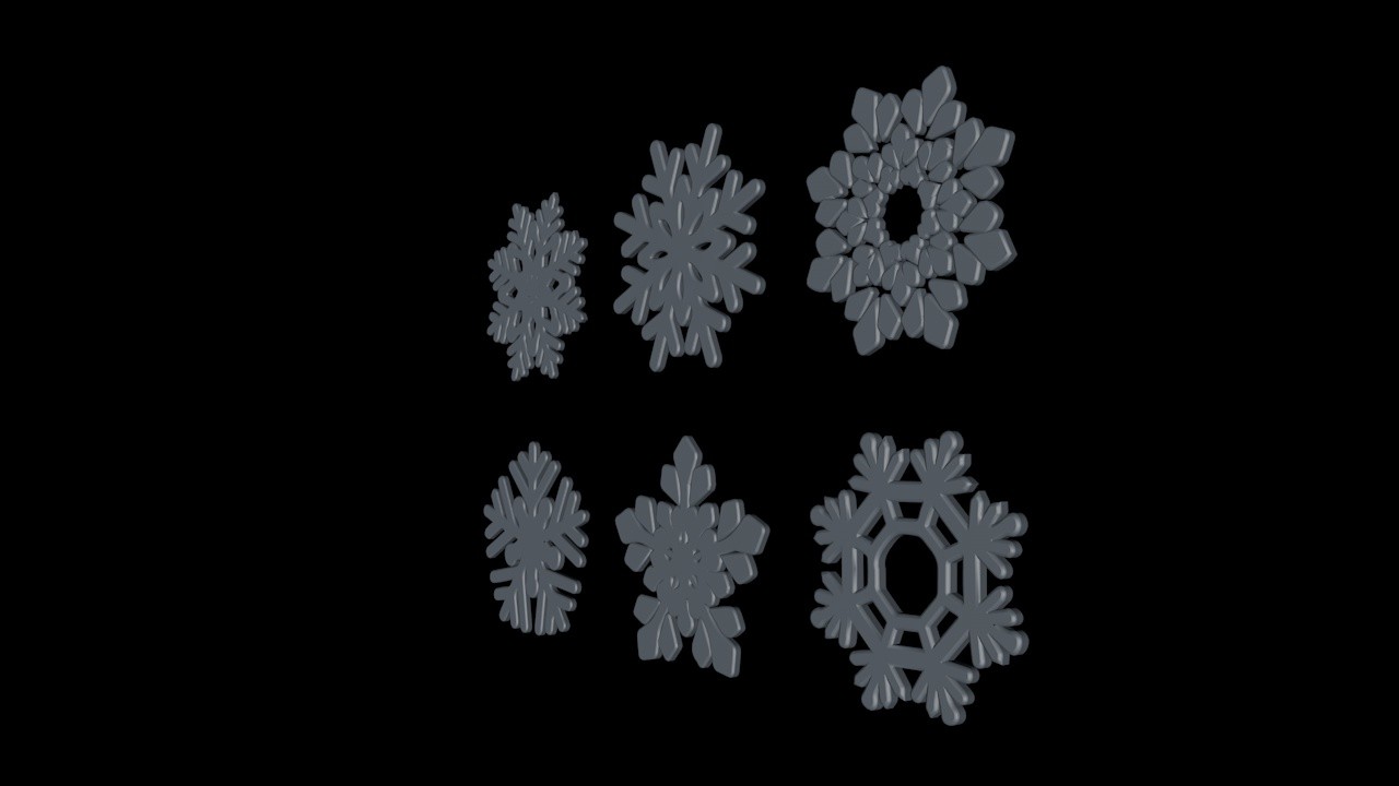 ArtStation - Snowflake pack | Resources