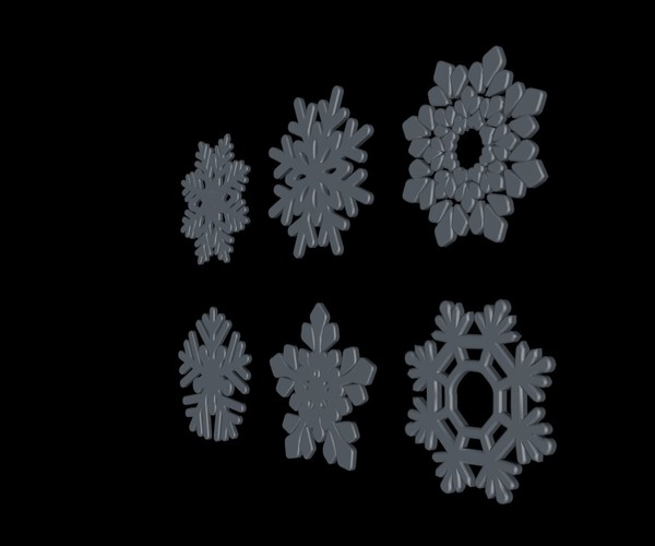 ArtStation - Snowflake pack | Resources