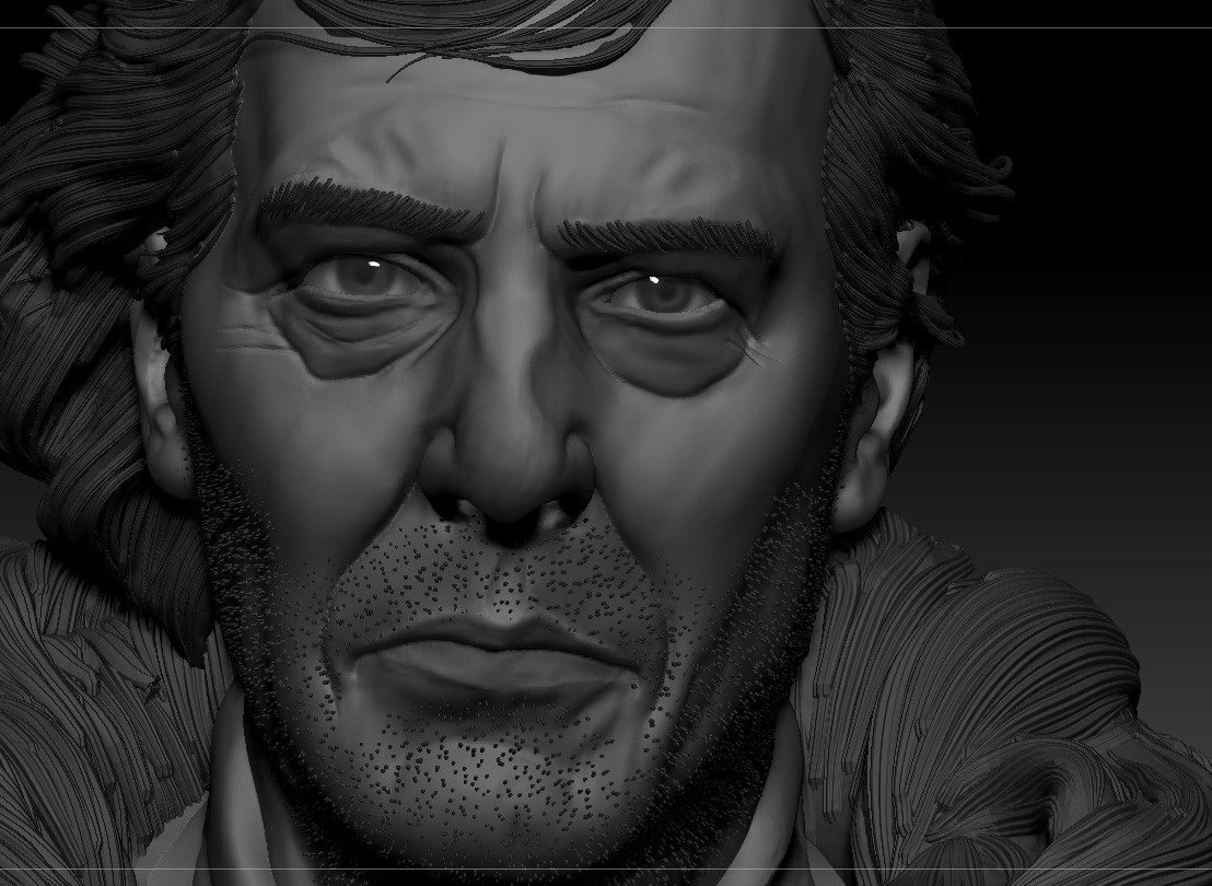 ArtStation - Ciarán Hinds - Mance Rayder - Game Of Thrones | Resources