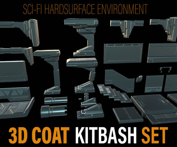 ArtStation - Kitbash Set | Resources