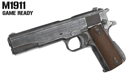 ArtStation - M1911 - Game Ready | Game Assets