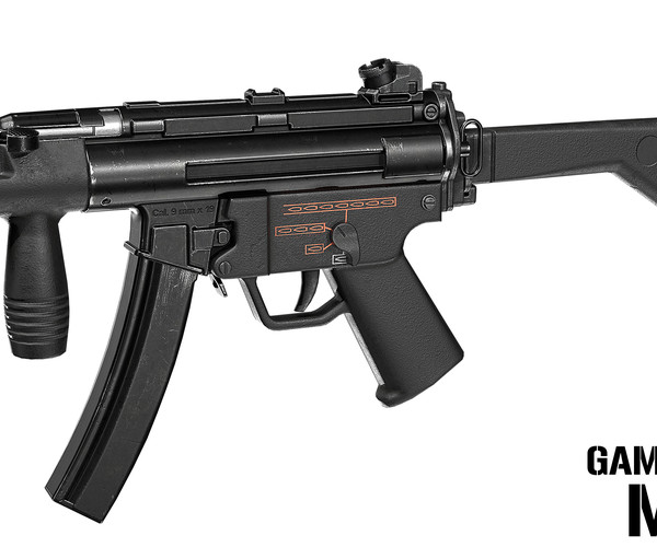 ArtStation - MP5K - Game Ready | Game Assets