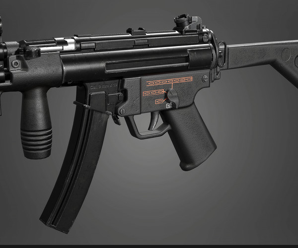 ArtStation - MP5K - Game Ready | Game Assets