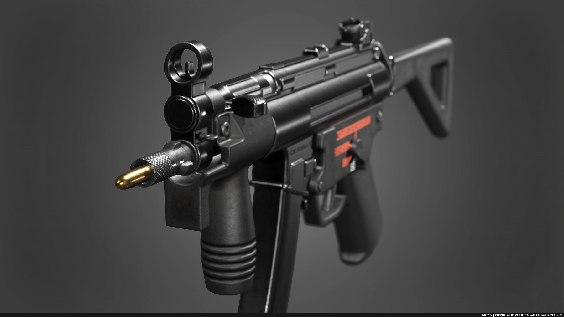 ArtStation - MP5K - Game Ready | Game Assets