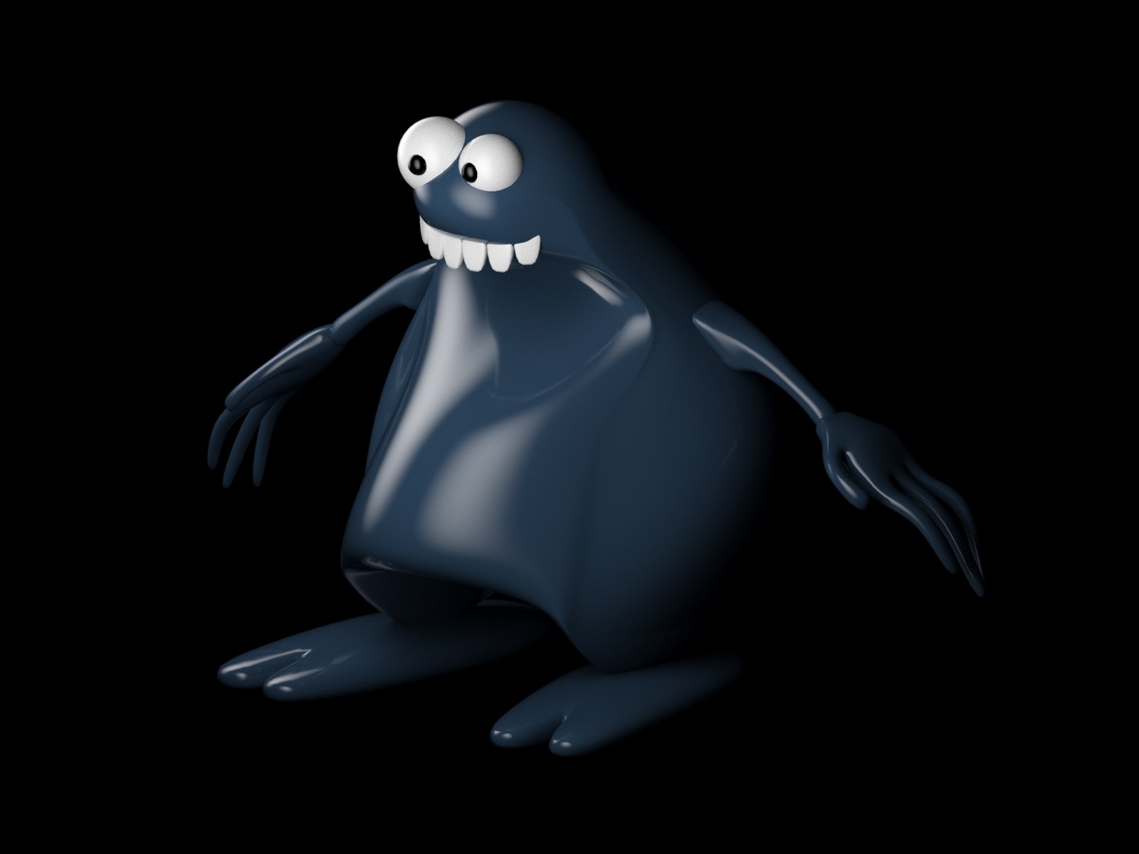 ArtStation - Blue Monster | Resources