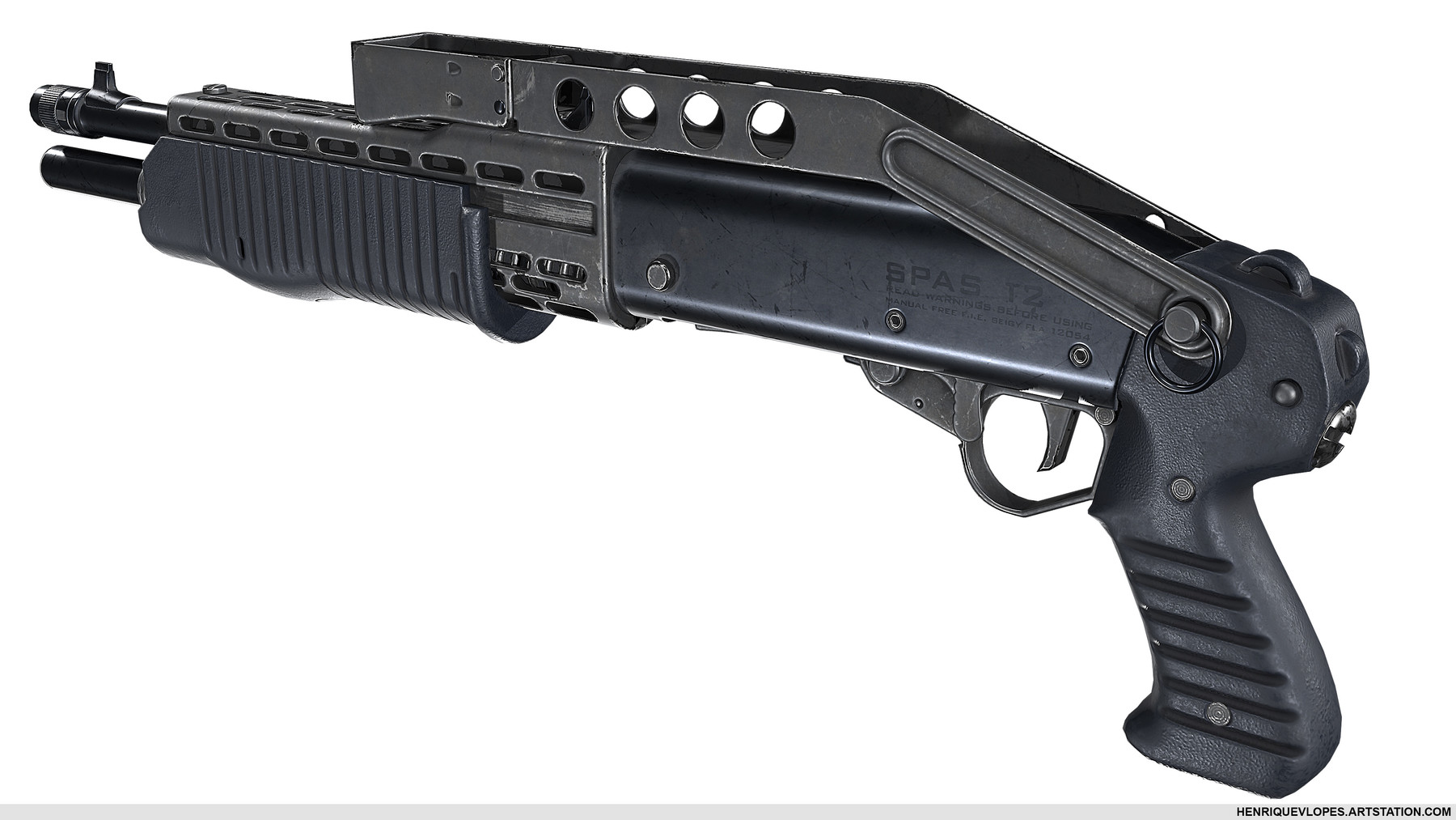 ArtStation - SPAS12 - Game Ready | Game Assets