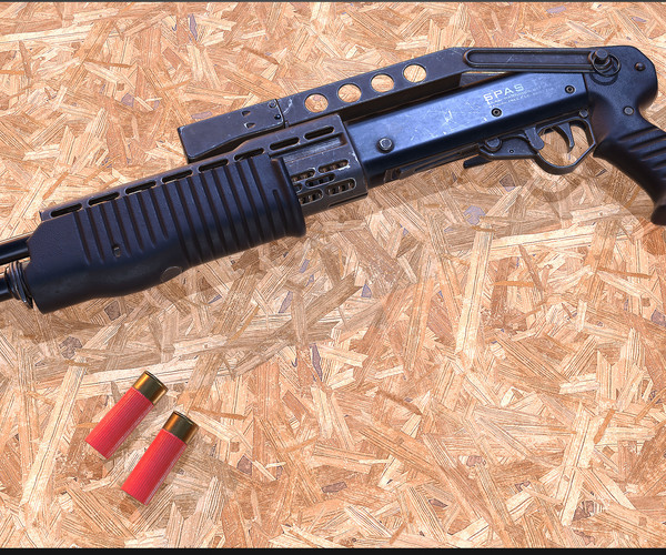 ArtStation - SPAS12 - Game Ready | Game Assets