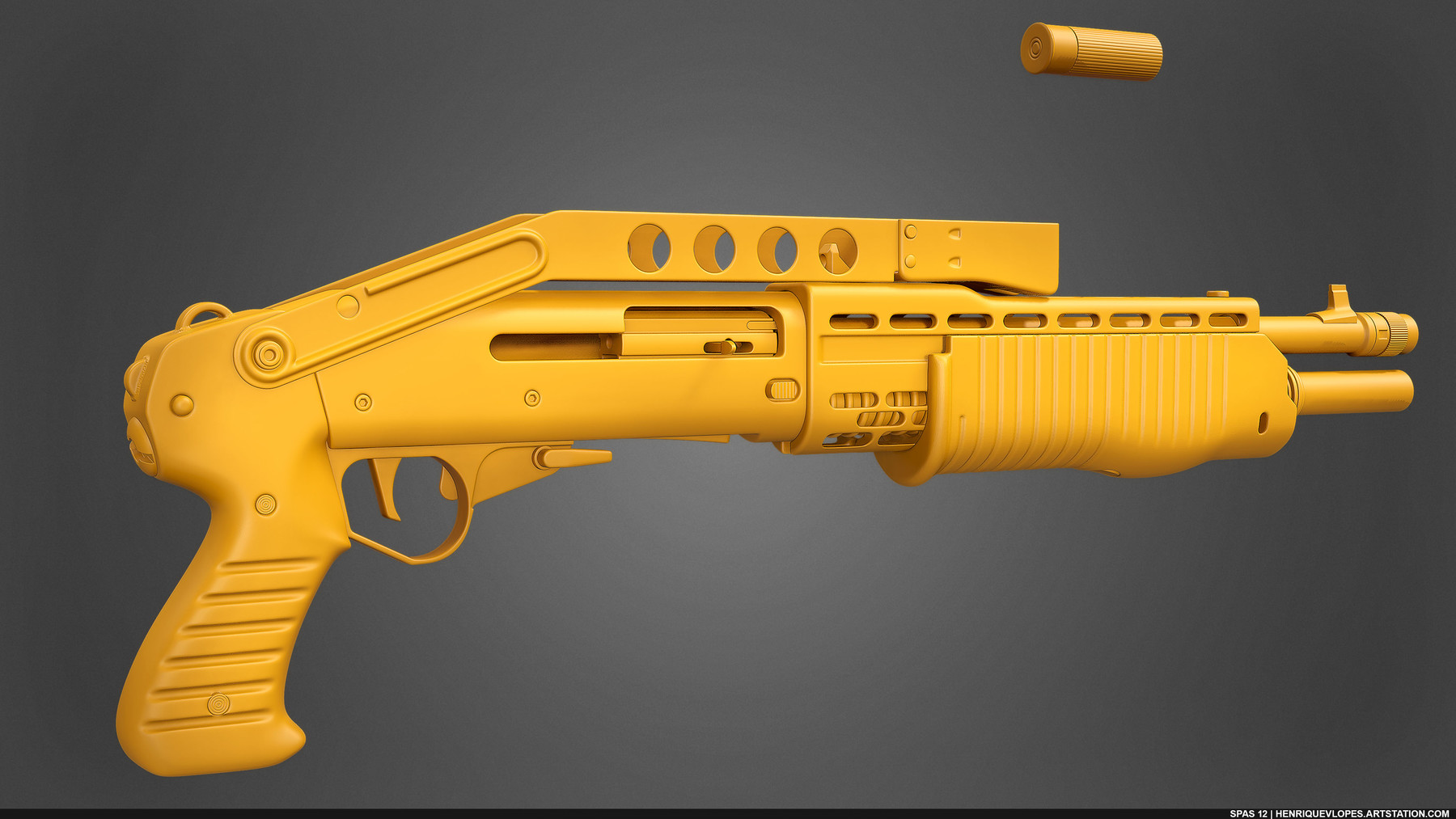 ArtStation - SPAS12 - Game Ready | Game Assets