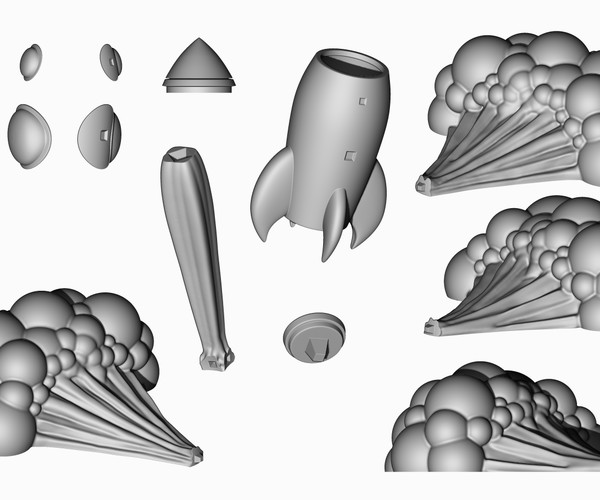 ArtStation - Rocket 3D Printing | Resources