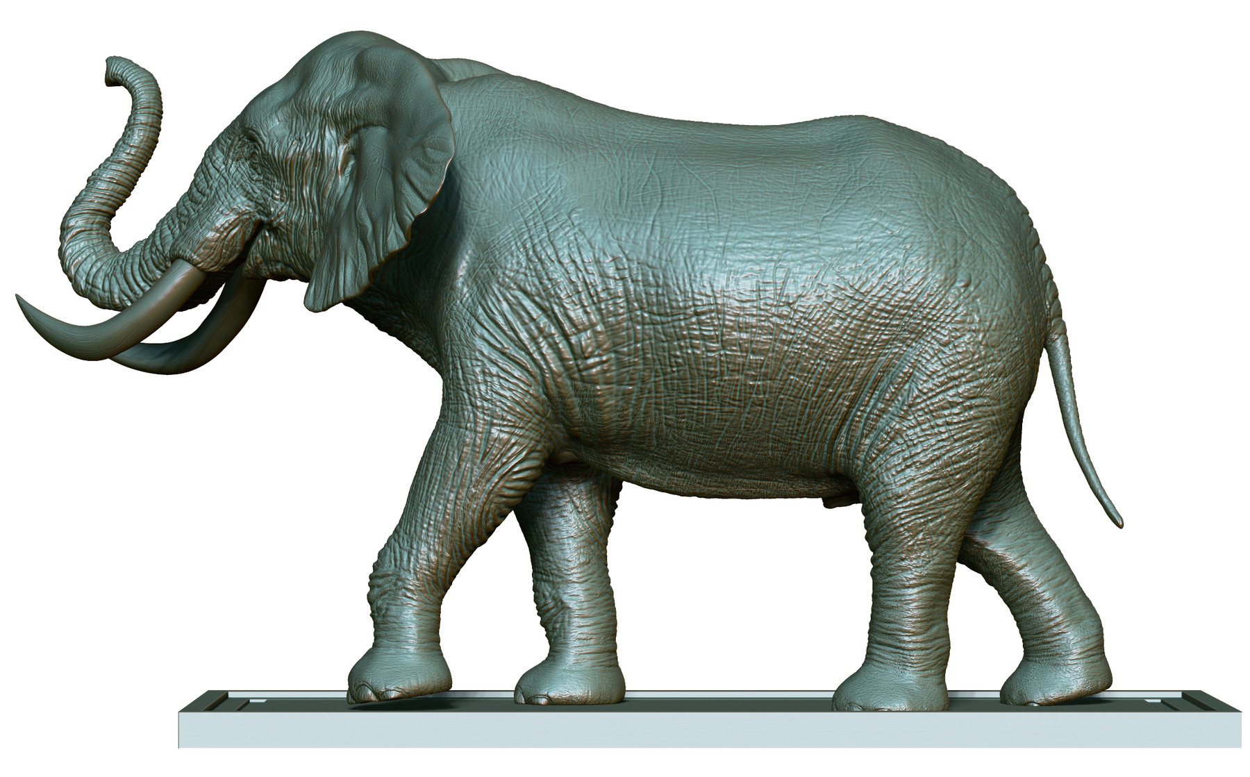 ArtStation - Elephant 3D Printing | Resources