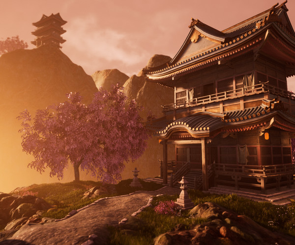 ArtStation - Hidden Shrine UE4 | Game Assets