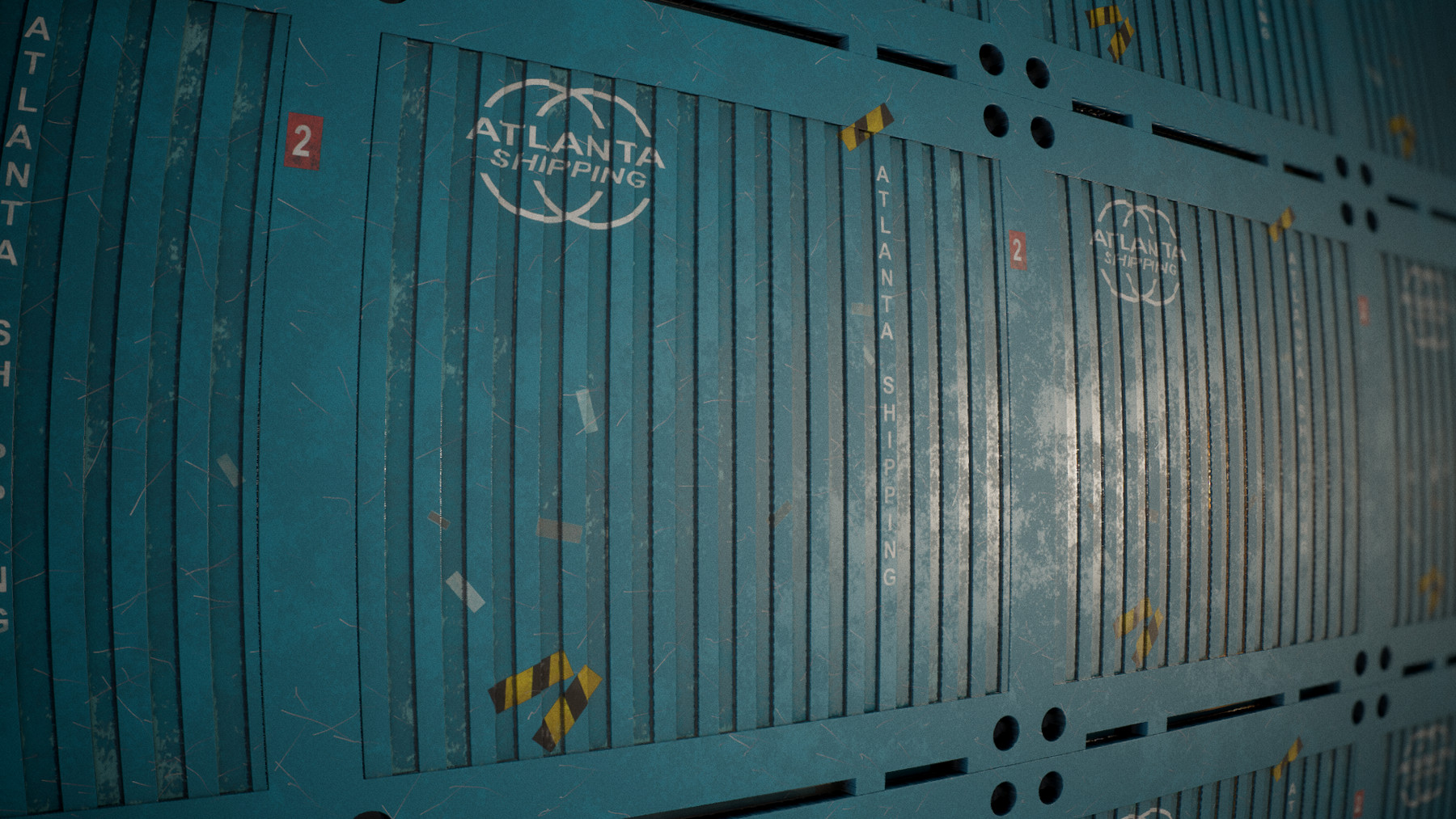 ArtStation - Shipping Containers - Substance Designer | Resources