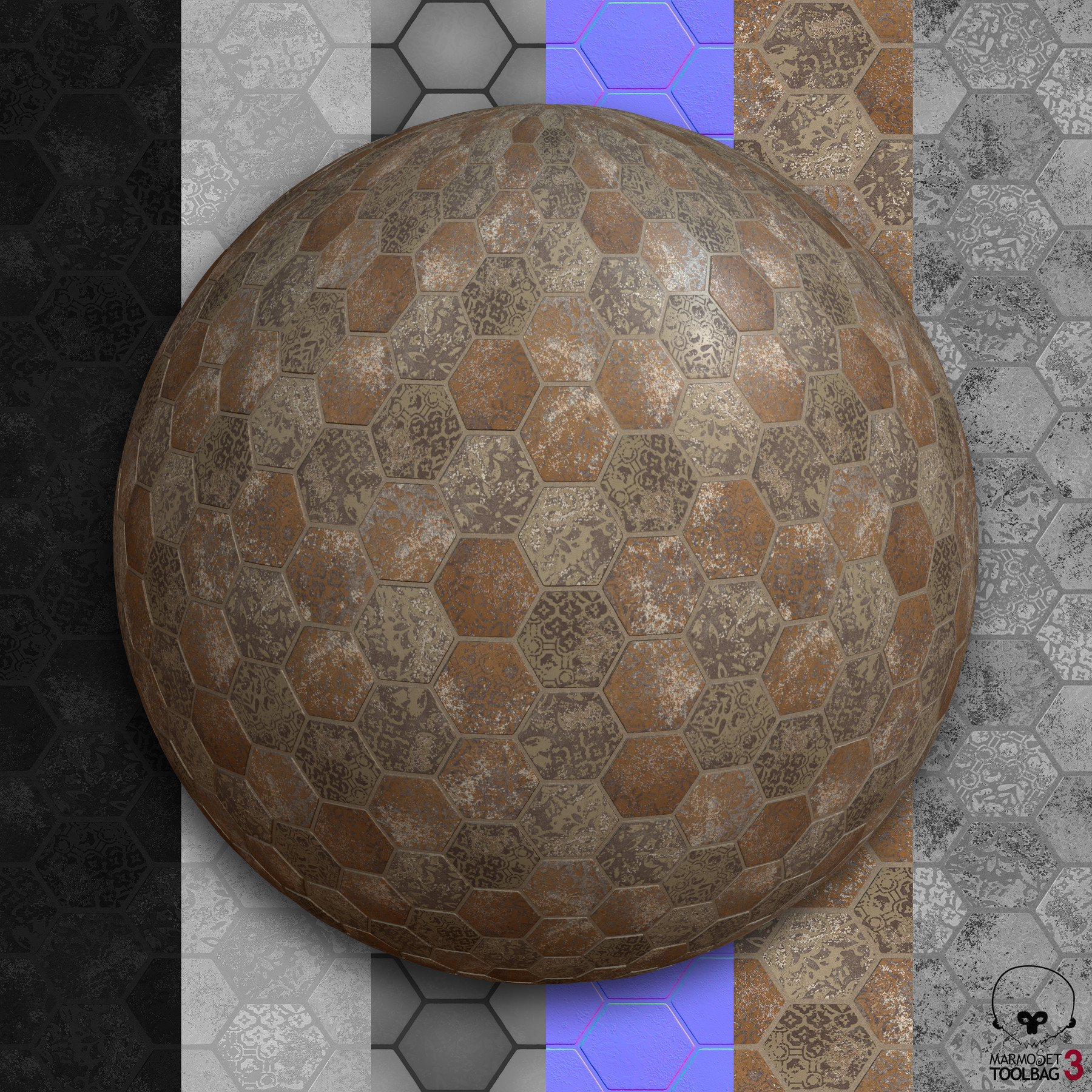 ArtStation - Tile 02 - PBR | Resources