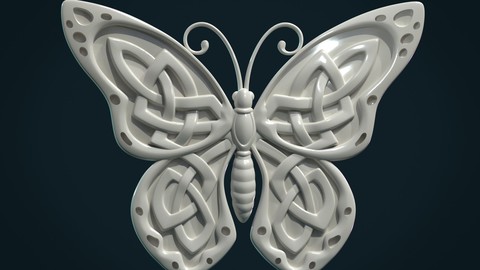 ArtStation - Celtic Butterfly | Resources