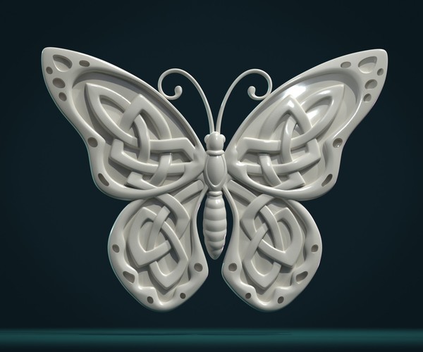 ArtStation - Celtic Butterfly | Resources