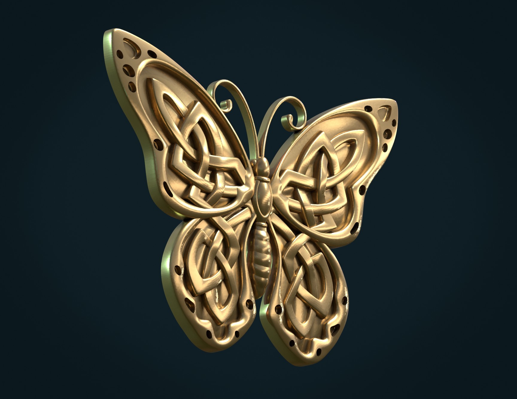 ArtStation - Celtic Butterfly | Resources