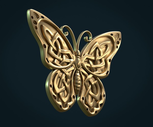 ArtStation - Celtic Butterfly | Resources