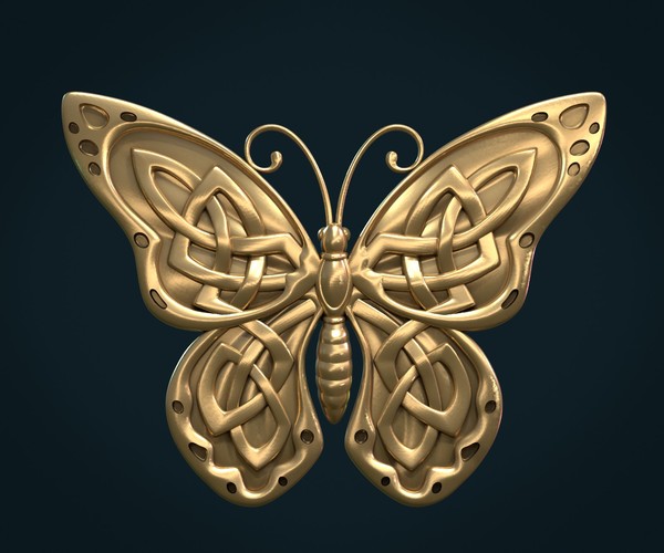 ArtStation - Celtic Butterfly | Resources