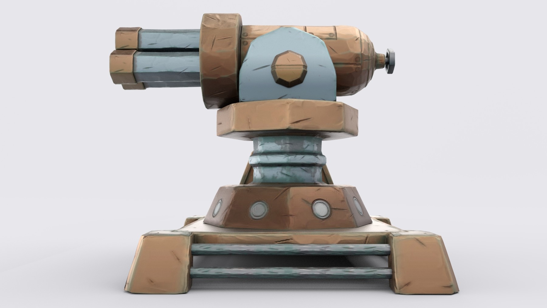 ArtStation - Cartoon Turret | Resources