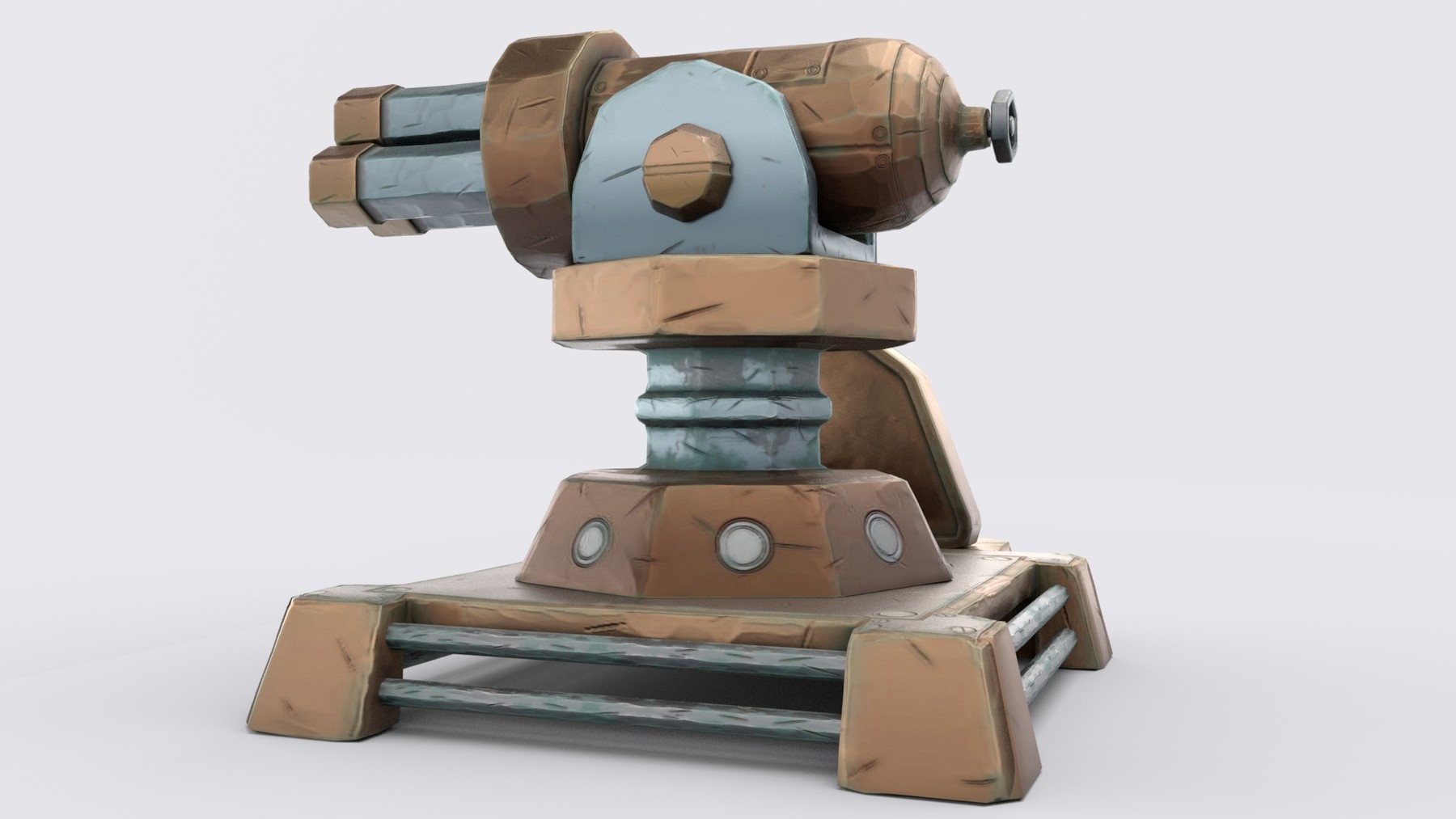 ArtStation - Cartoon Turret | Resources