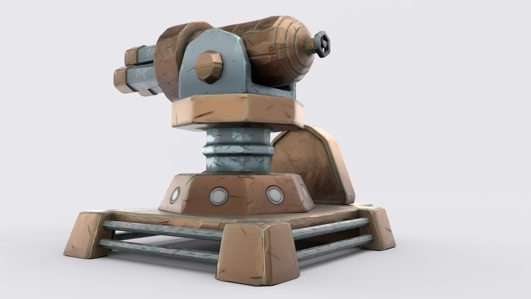 ArtStation - Cartoon Turret | Resources