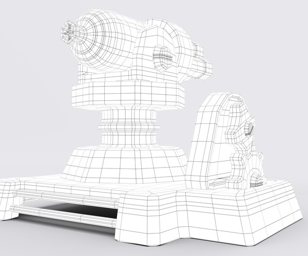 ArtStation - Cartoon Turret | Resources