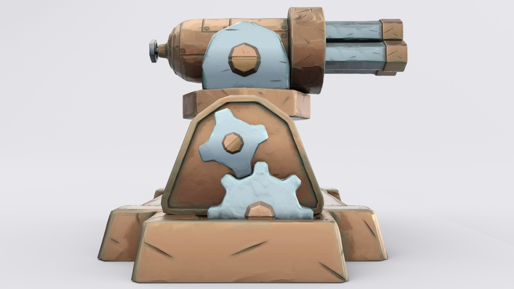 ArtStation - Cartoon Turret | Resources