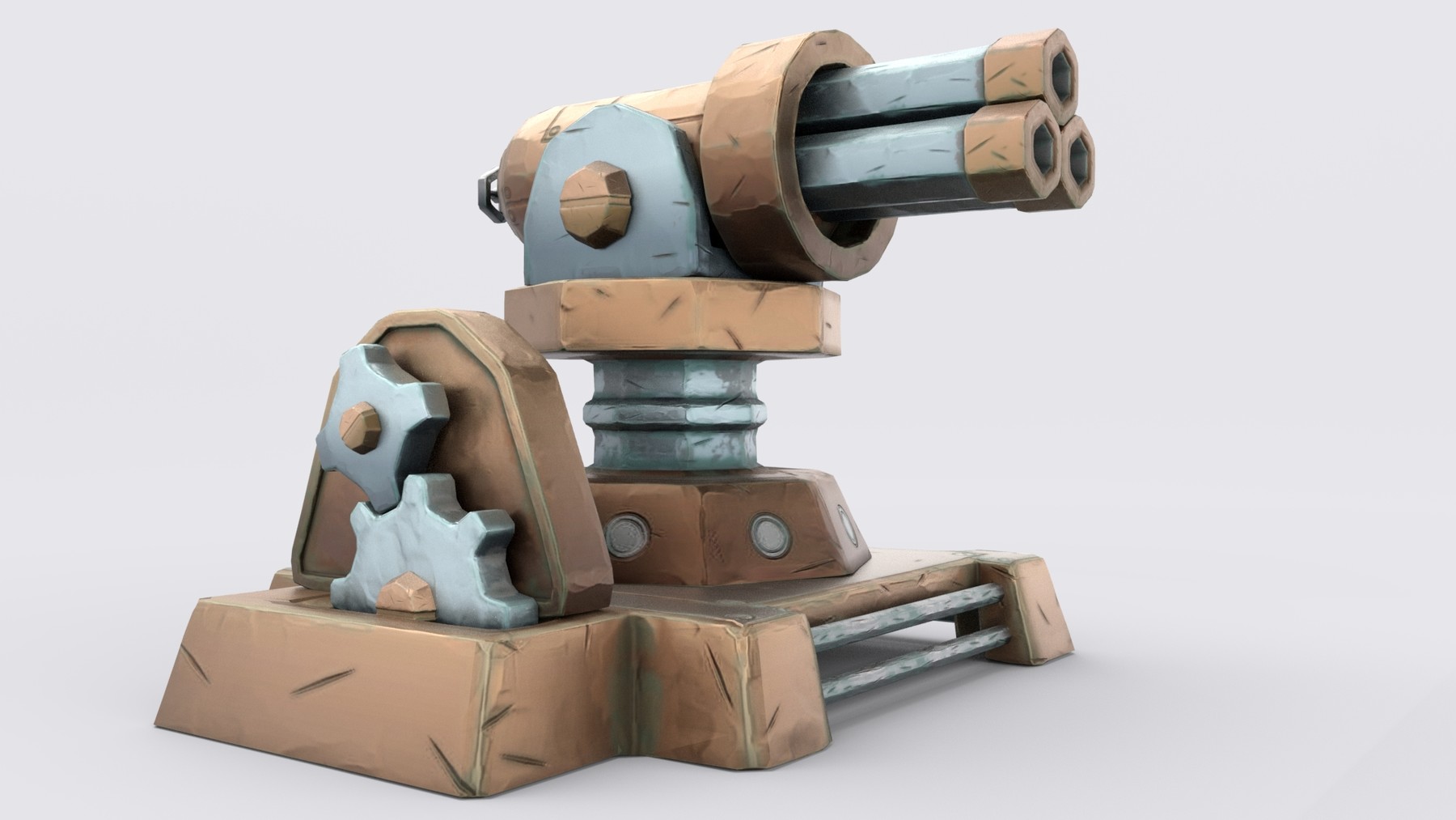 ArtStation - Cartoon Turret | Resources