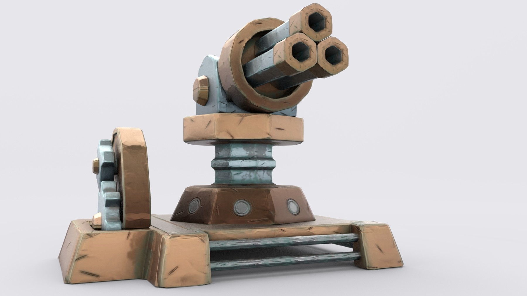 ArtStation - Cartoon Turret | Resources