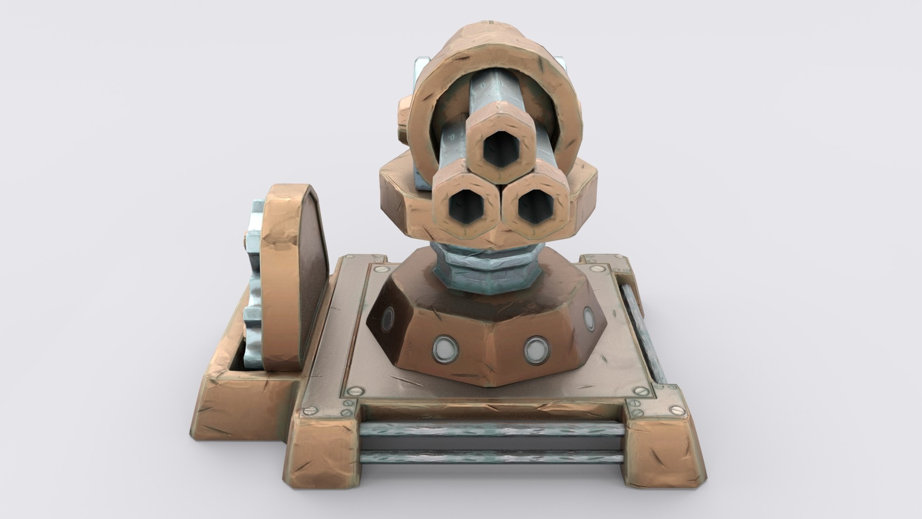 ArtStation - Cartoon Turret | Resources