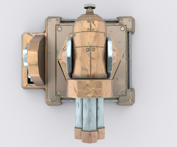 ArtStation - Cartoon Turret | Resources