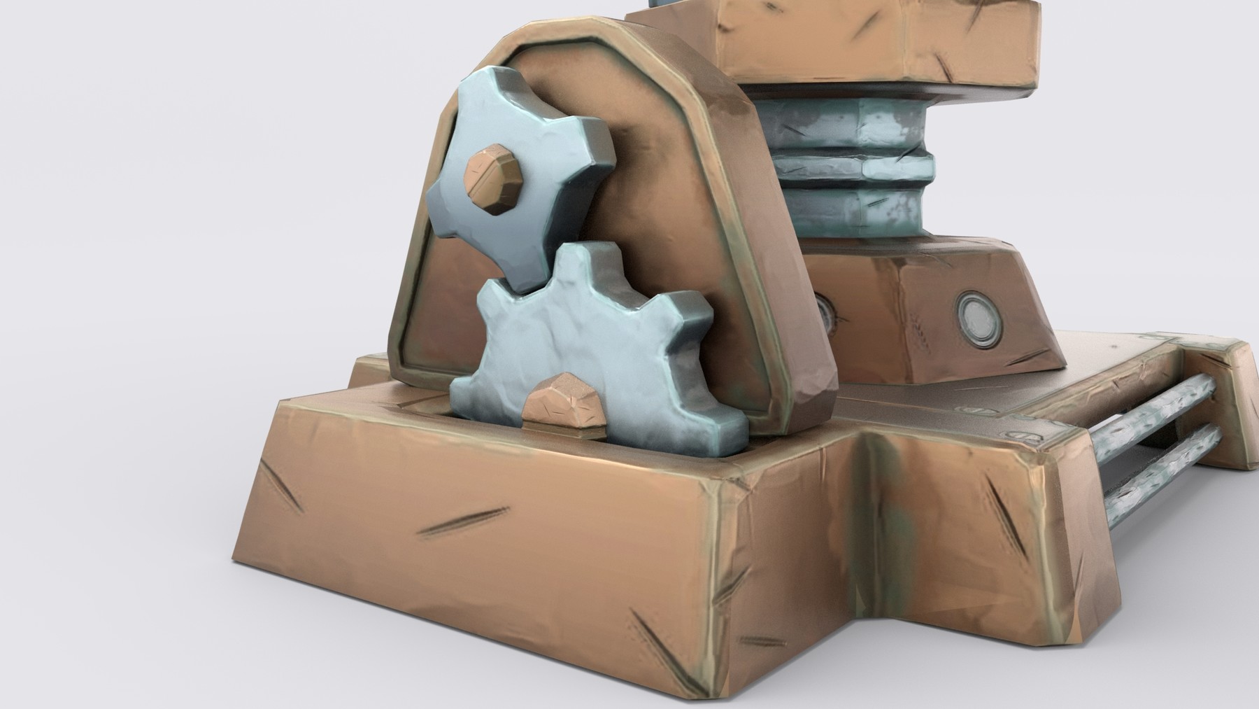 ArtStation - Cartoon Turret | Resources