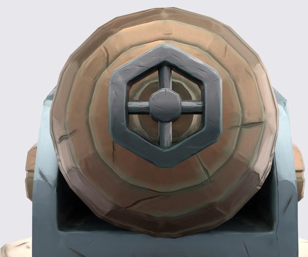 ArtStation - Cartoon Turret | Resources