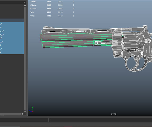 ArtStation - Magnum Colt Python 357 | Resources