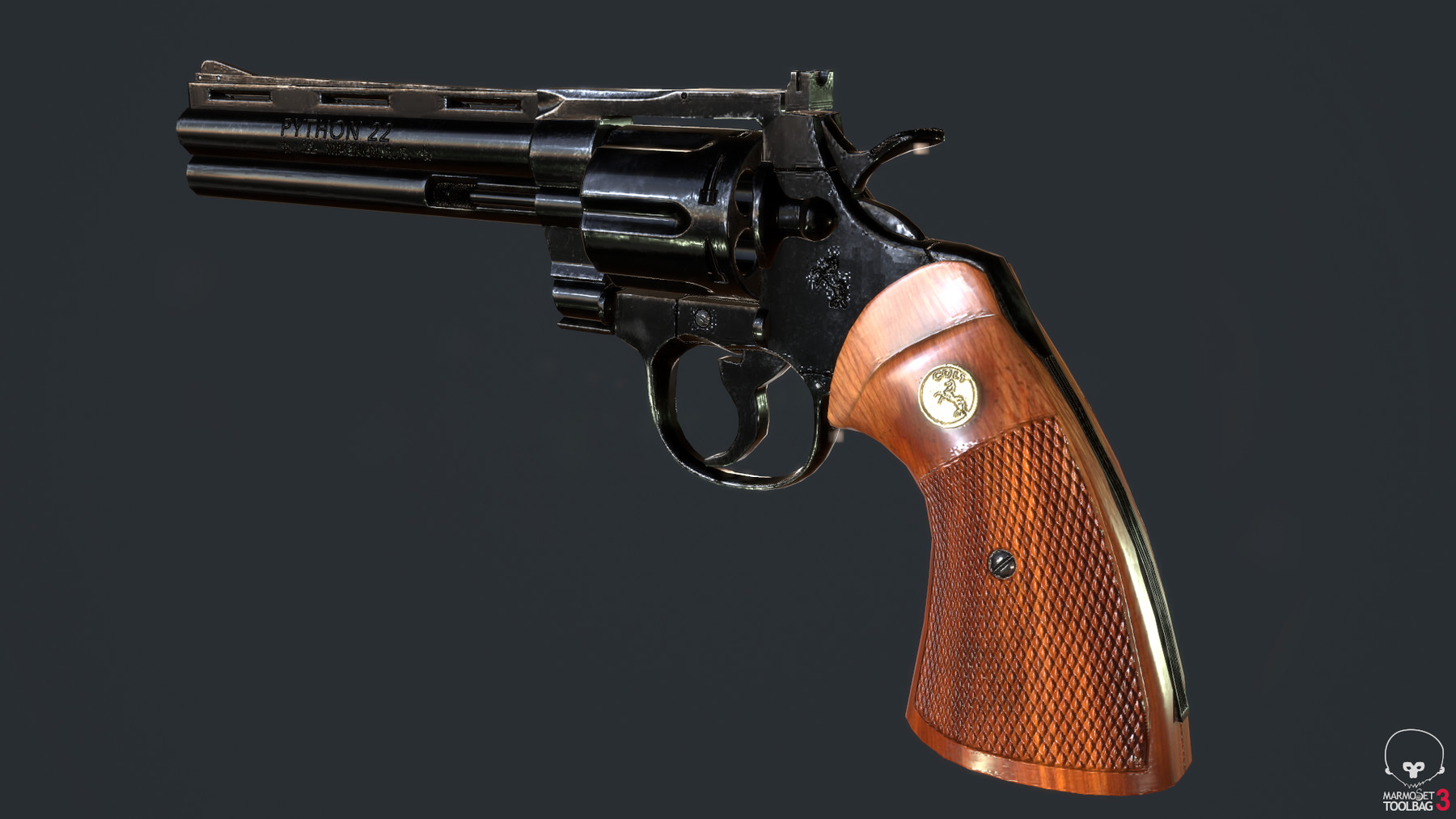 ArtStation - Magnum Colt Python 357 | Resources