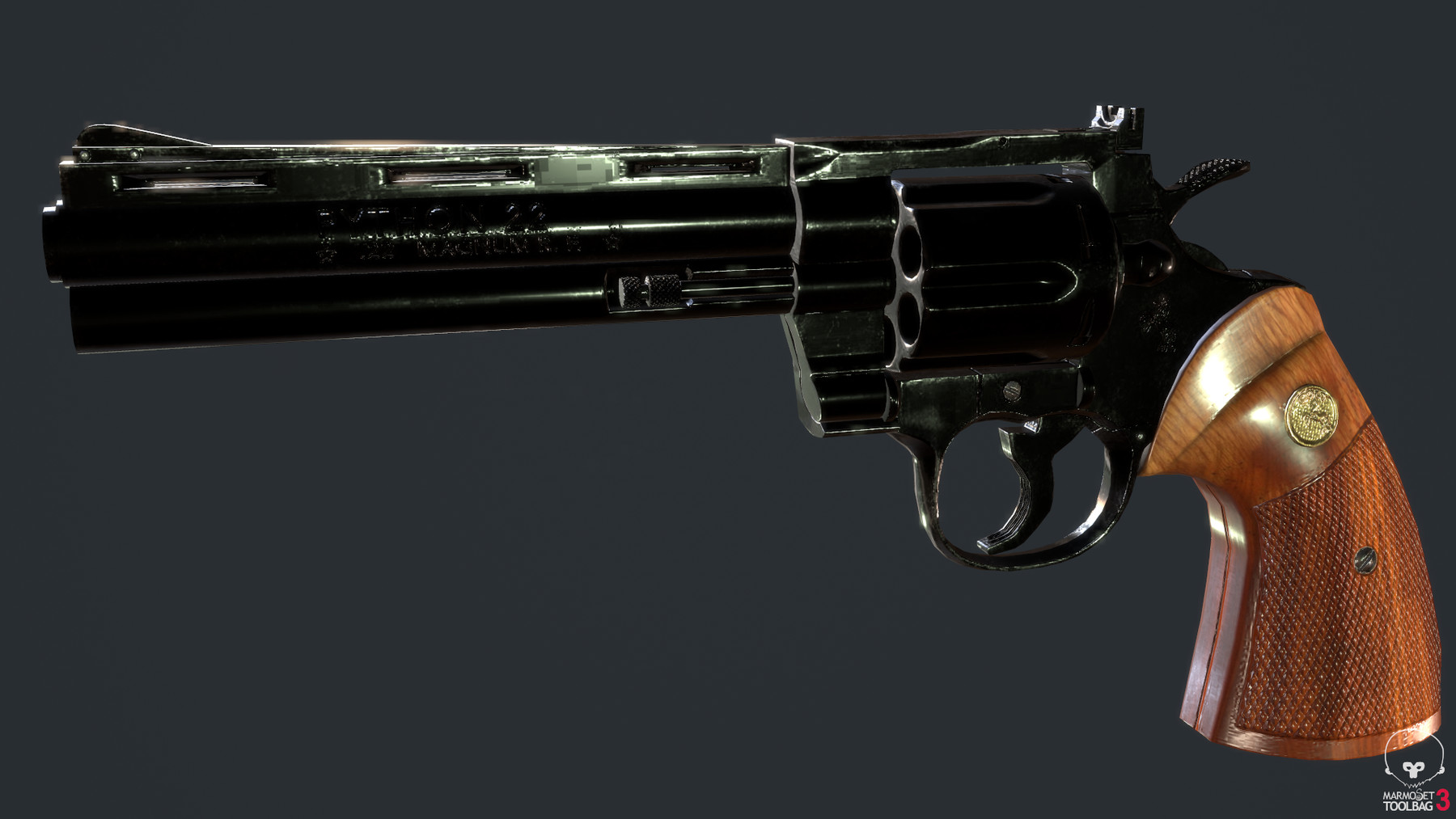 ArtStation - Magnum Colt Python 357 | Resources