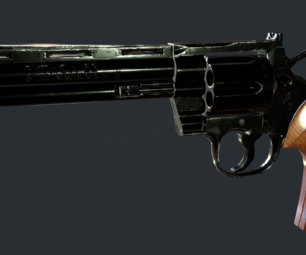 ArtStation - Magnum Colt Python 357 | Resources